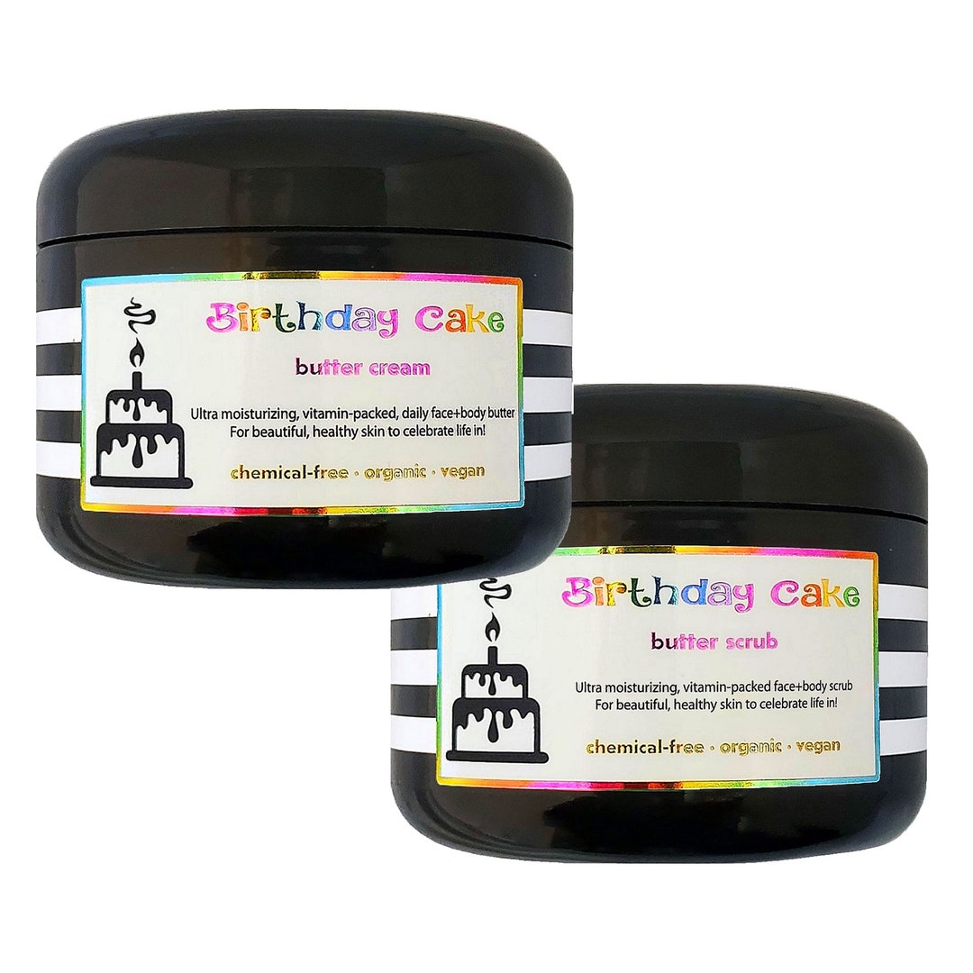 Save Big! Birthday Cake Scrub+cream -rich, Vitamin-packed, for Daily ...