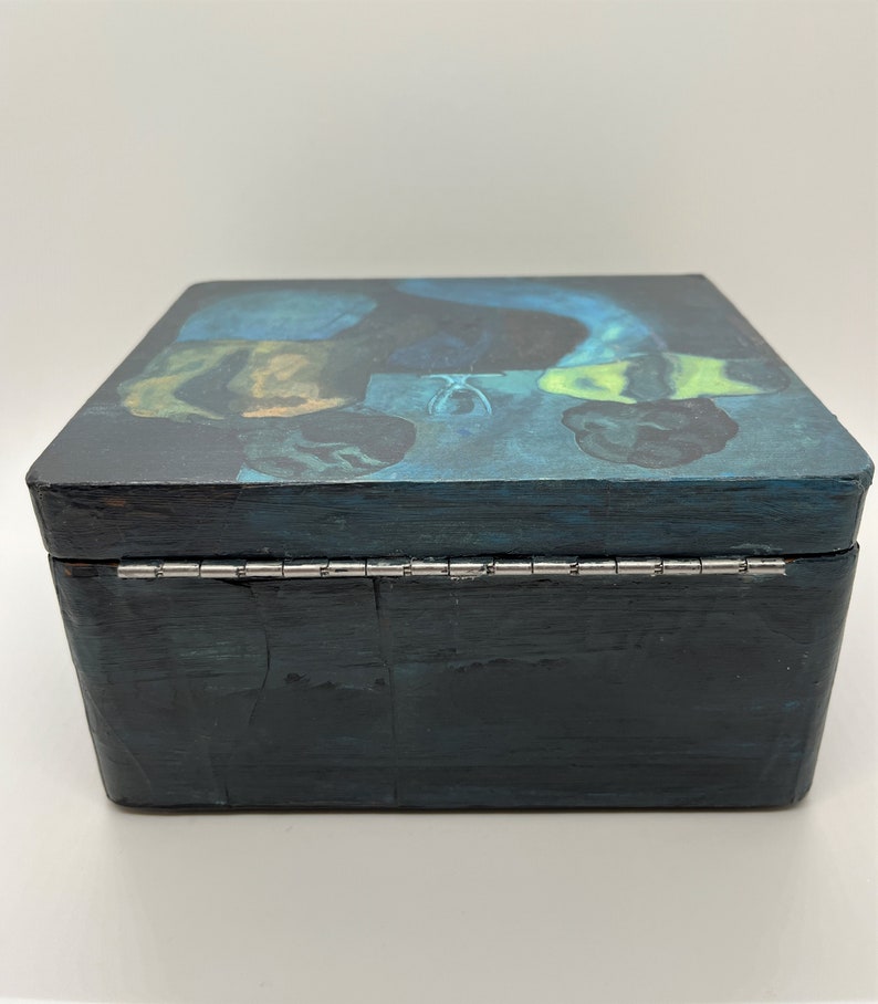 Original One of a Kind Upcycled Picasso Box - Etsy