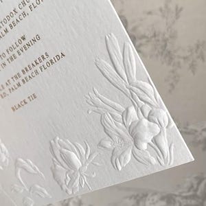 Sculpted Emboss, Sculpted Embossing, Sculpted Embossing Wedding ...