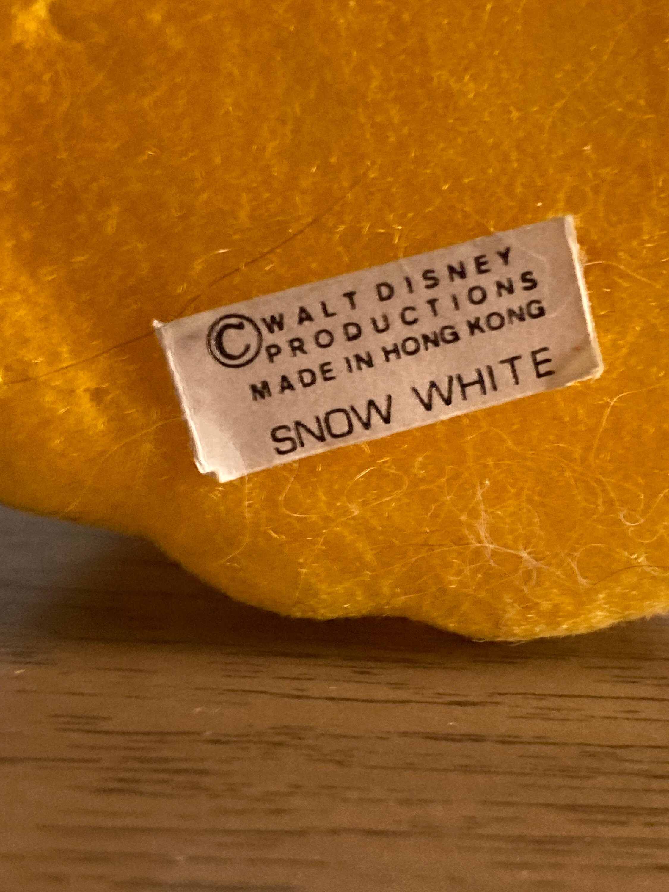 Vintage Walt Disney Snow White Plastic Felt Christmas Ornament - Etsy