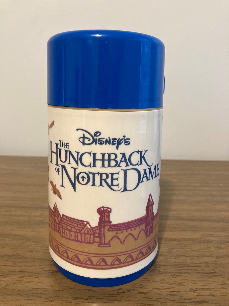 Vintage Disneys Hunchback of Notre Dame Aladdin Lunchbox Thermos - Etsy
