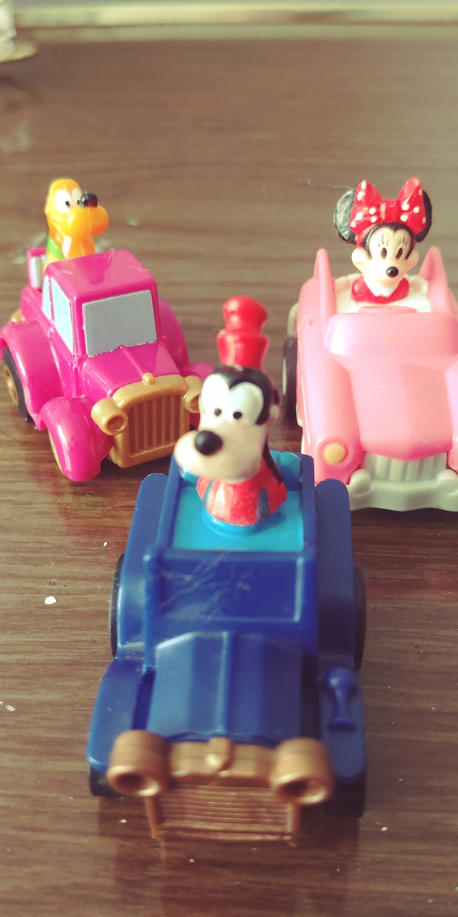 Vintage 1980s Disney Minnie Pluto Goofy Pull Back Racer Car - Etsy
