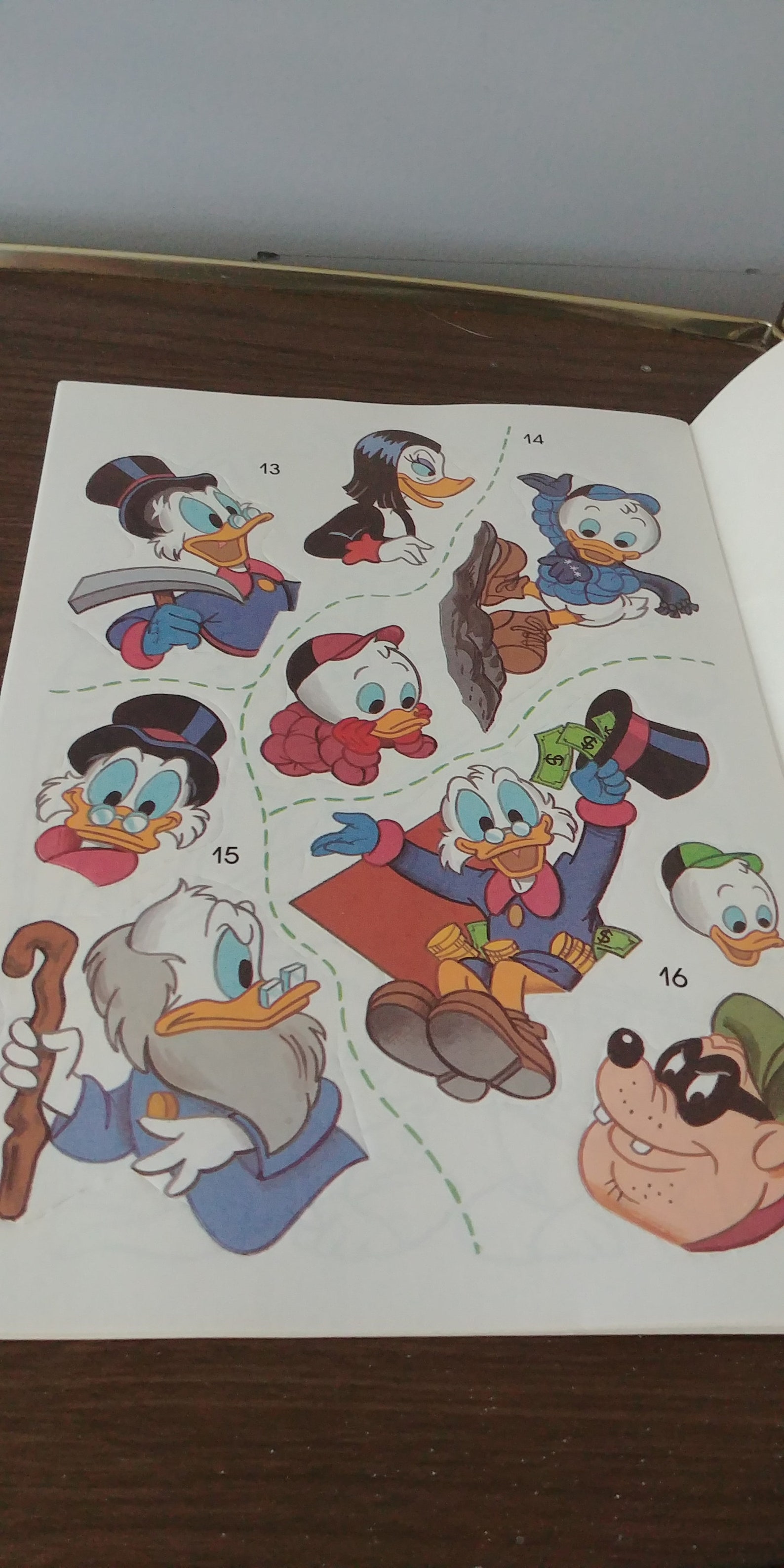 Vintage Walt Disney Ducktales Sticker Fun Book - Etsy