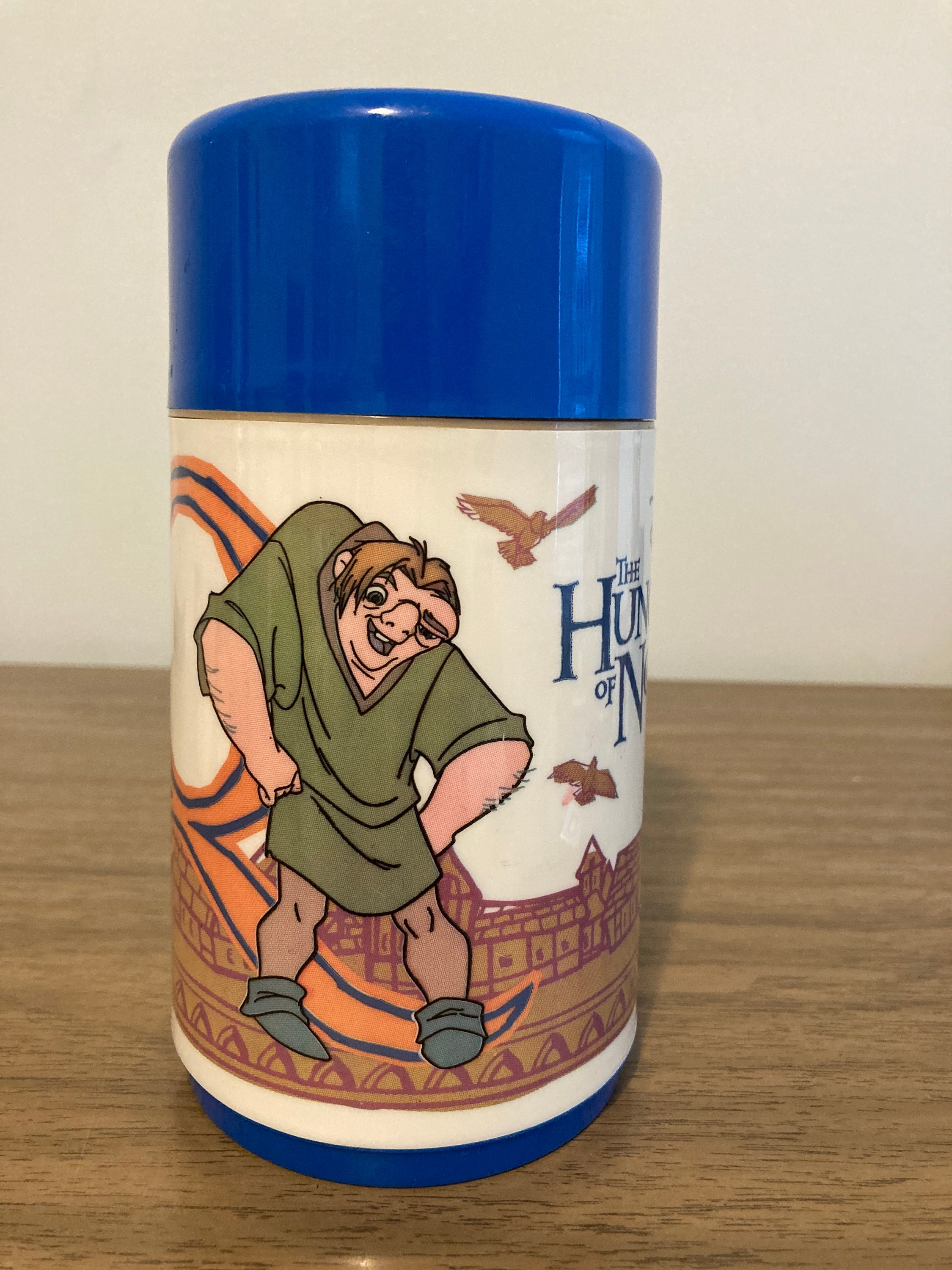 Vintage Disneys Hunchback of Notre Dame Aladdin Lunchbox Thermos - Etsy
