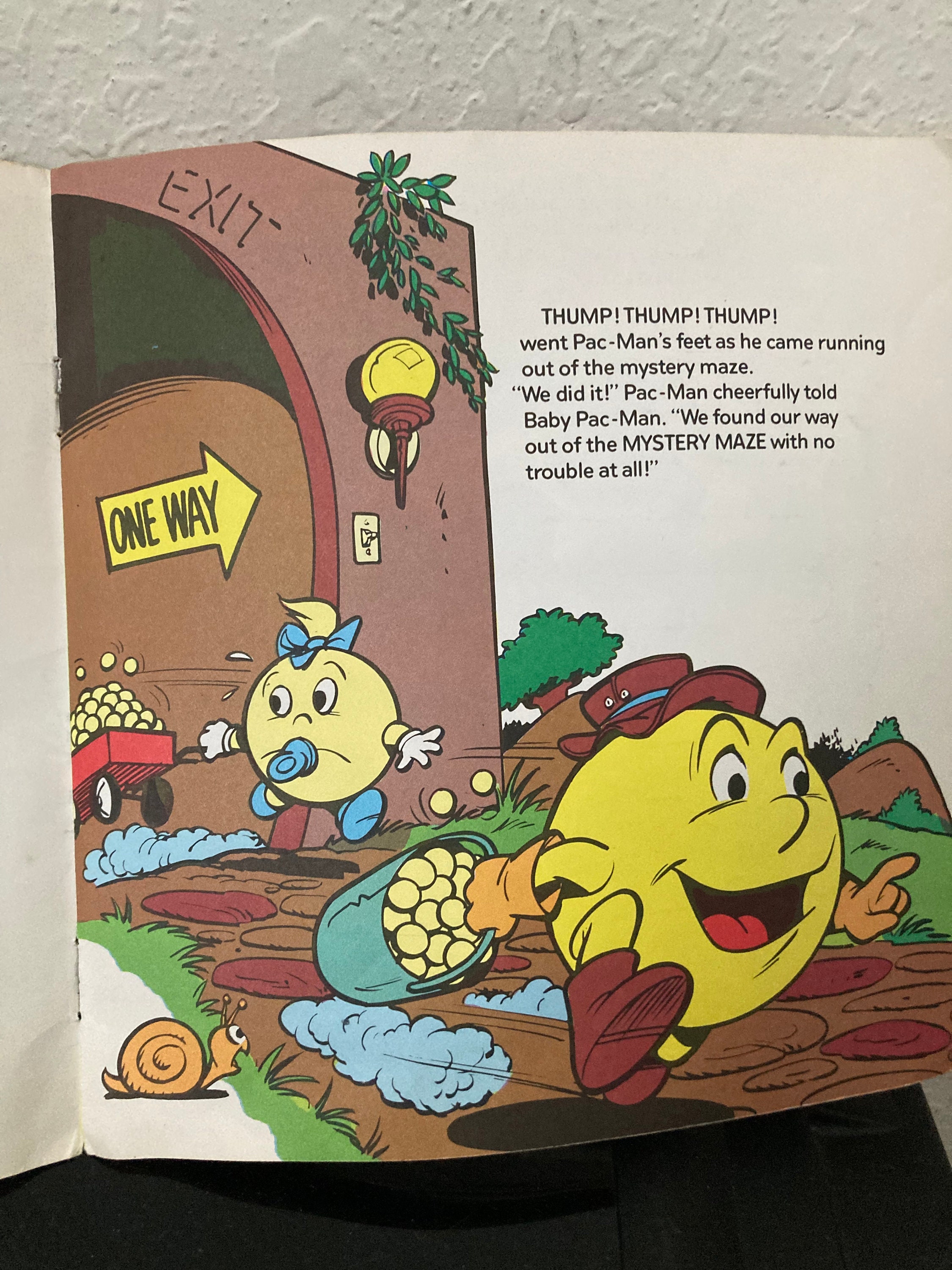 Vintage PAC Man and the Ghost Diggers Golden Book 1983 - Etsy