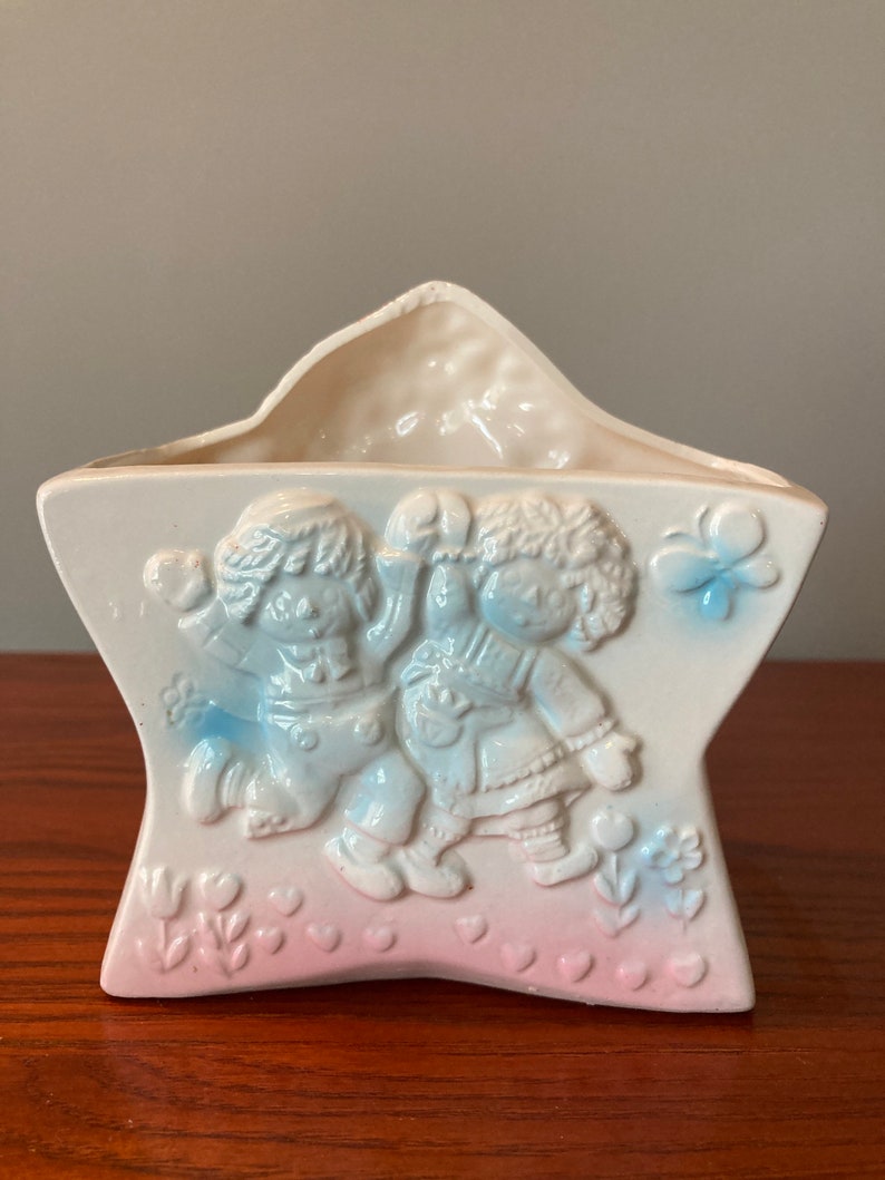 Vintage 1976 Raggedy Ann Planter Japan - Etsy