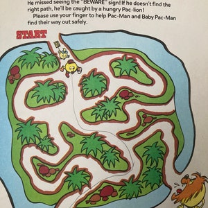 Vintage PAC Man and the Ghost Diggers Golden Book 1983 - Etsy