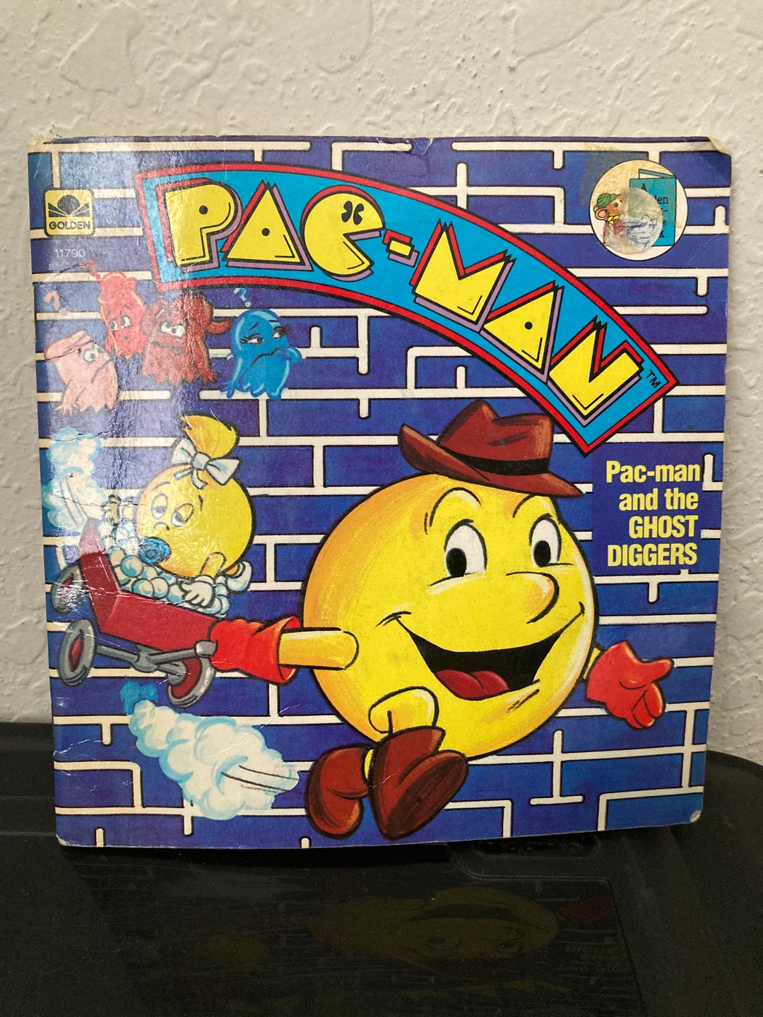 Vintage PAC Man and the Ghost Diggers Golden Book 1983 - Etsy