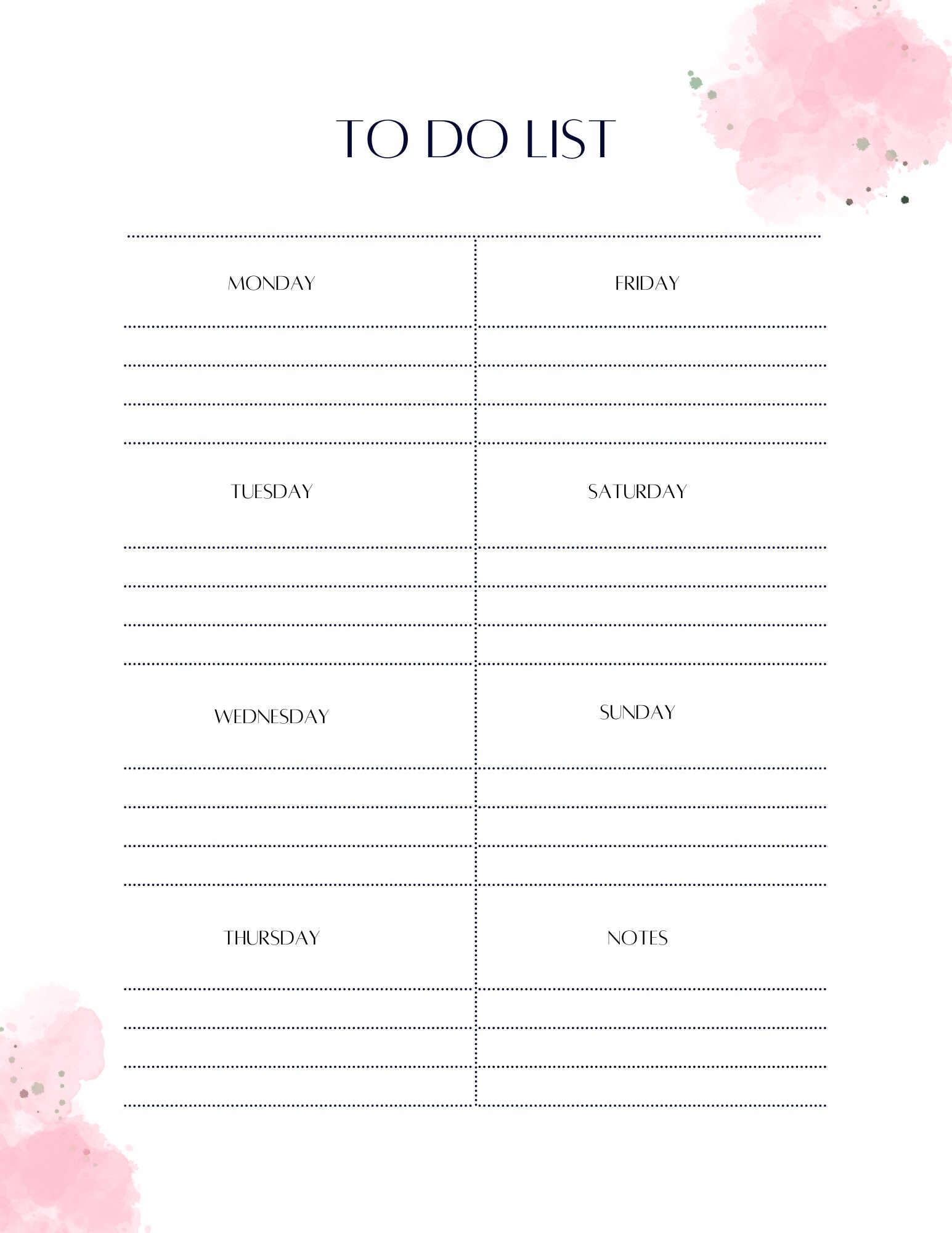 To Do List - Etsy