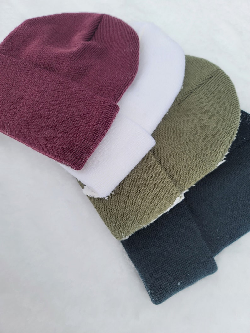 Embroidered Beanie, Mountain Beanie, Winter Beanie, Embroidered Hat ...