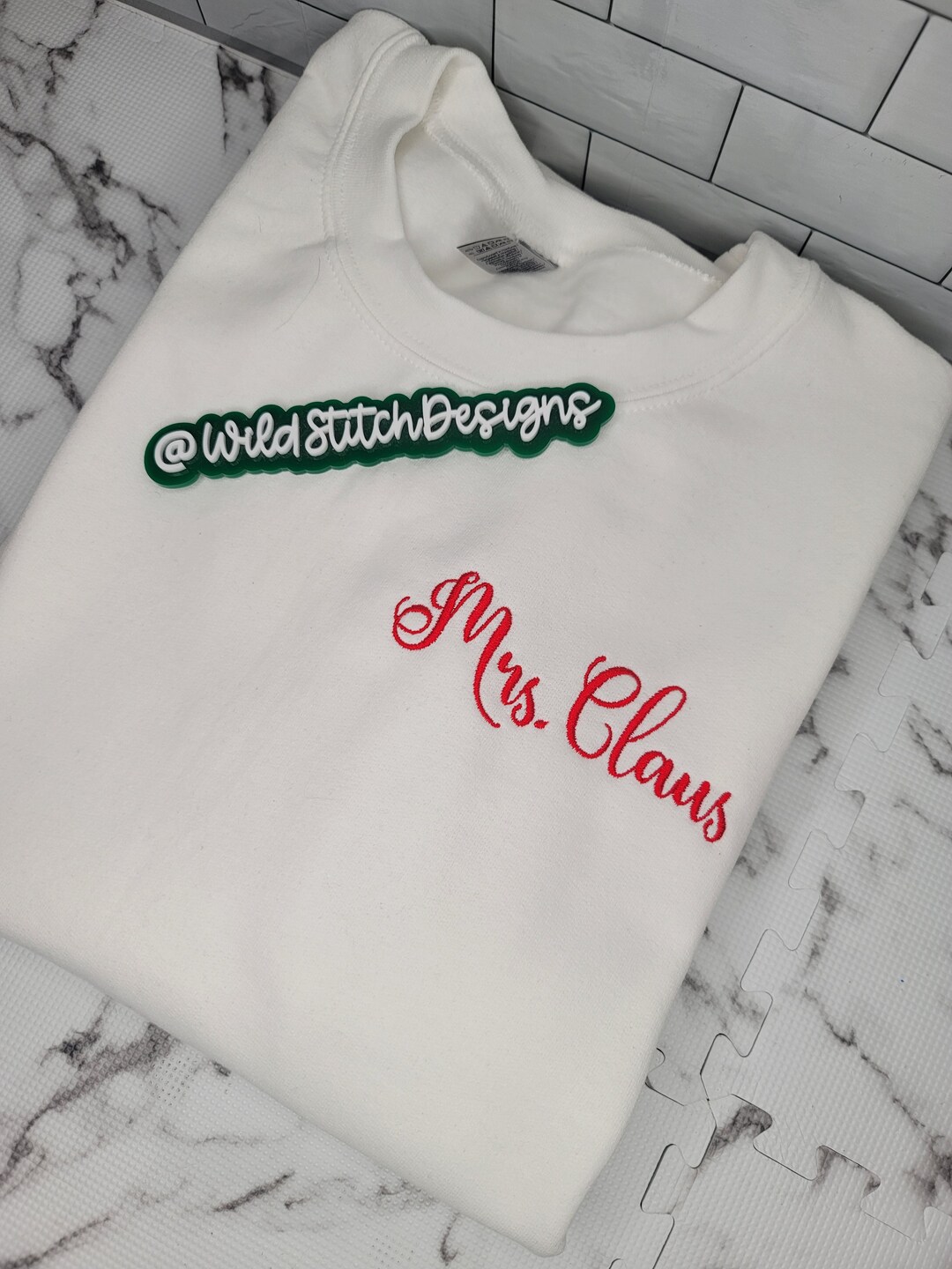Mrs. Claus Sweatshirt Mr. Claus Sweatshirt Santa Sweatshirt - Etsy