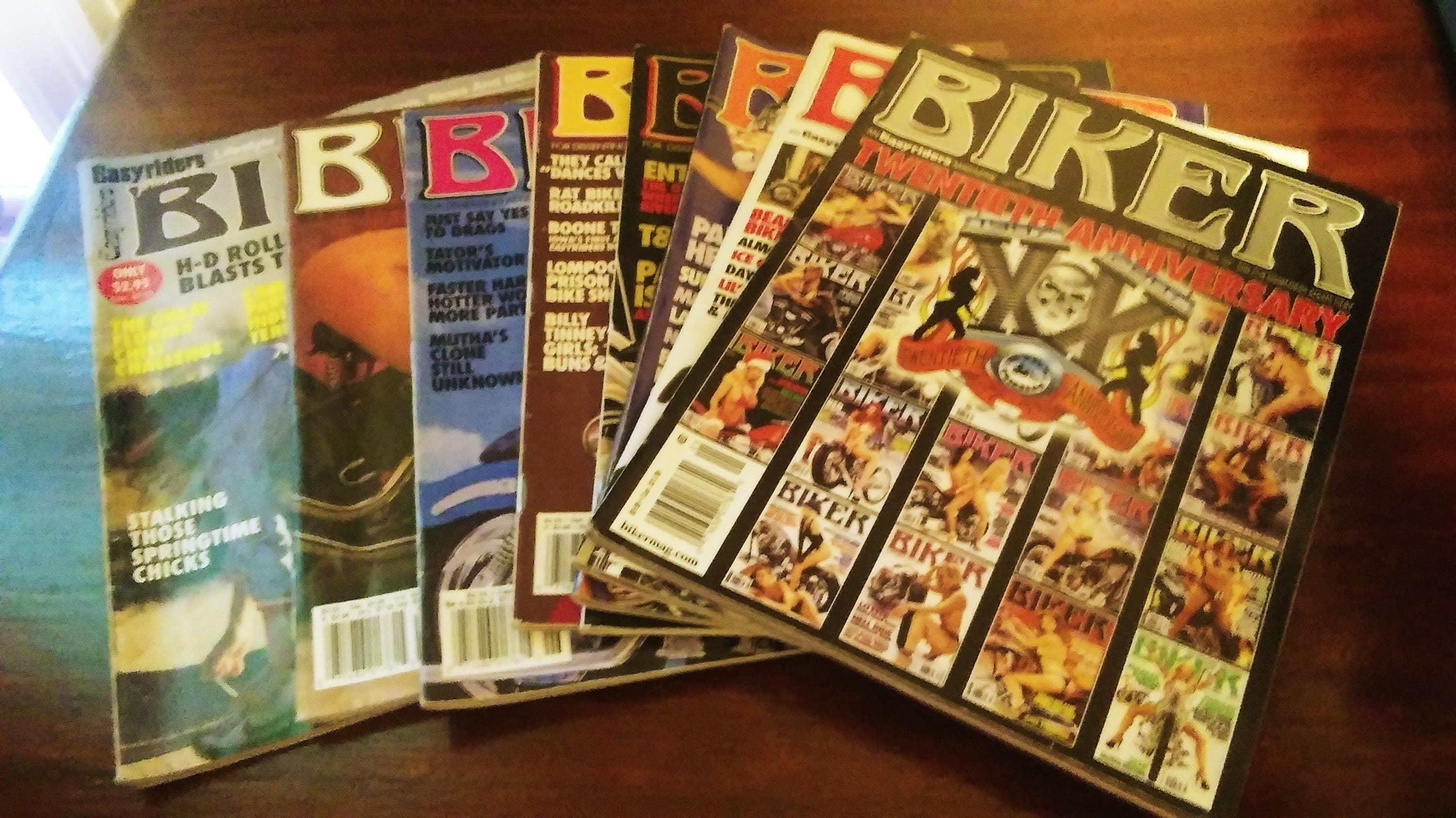 Vintage Biker Magazines From the 90's. Please Read the Description. - Etsy