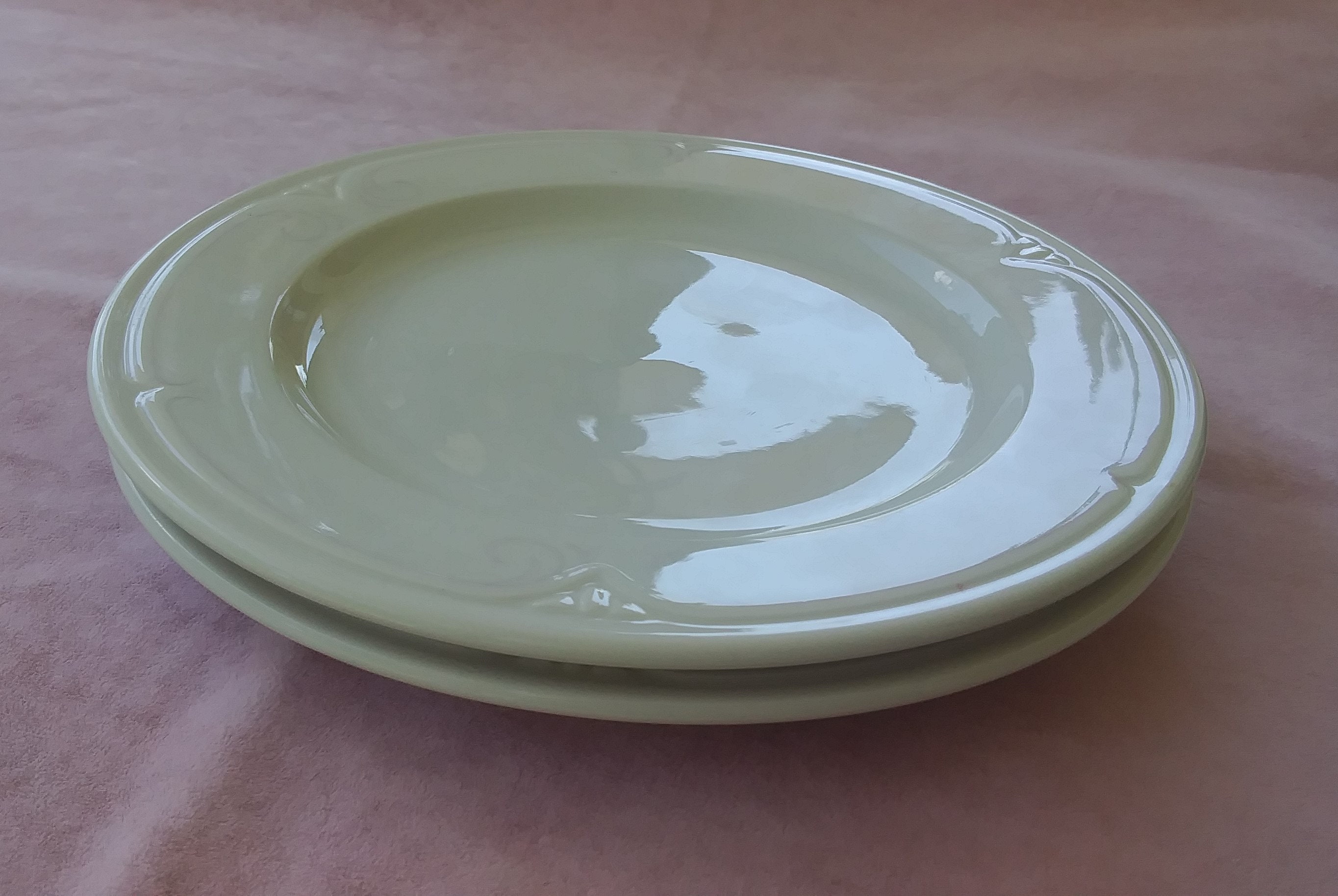 Vintage Syracuse China Co. pan / plato de postre Melrose - Etsy España