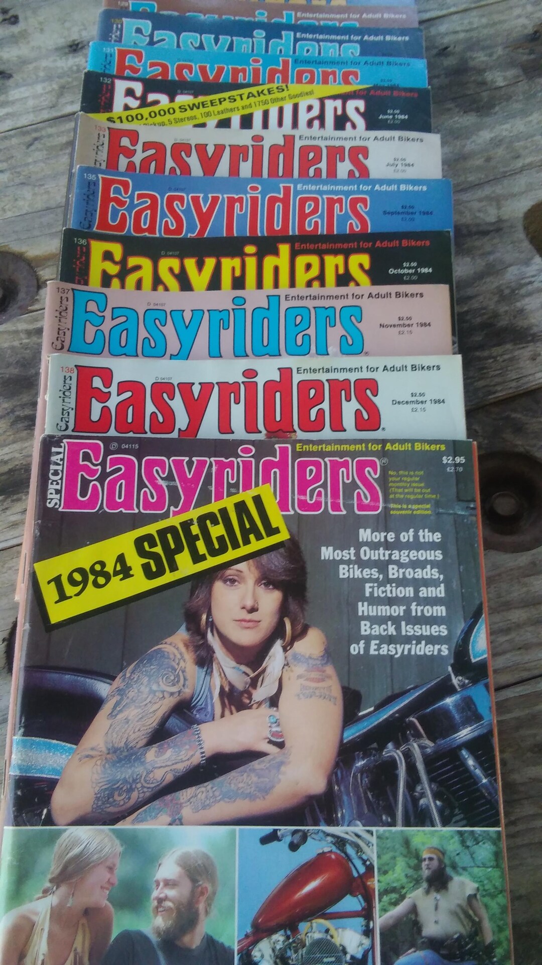 1984 Easyriders Magazines. Every Month Except August Available. - Etsy