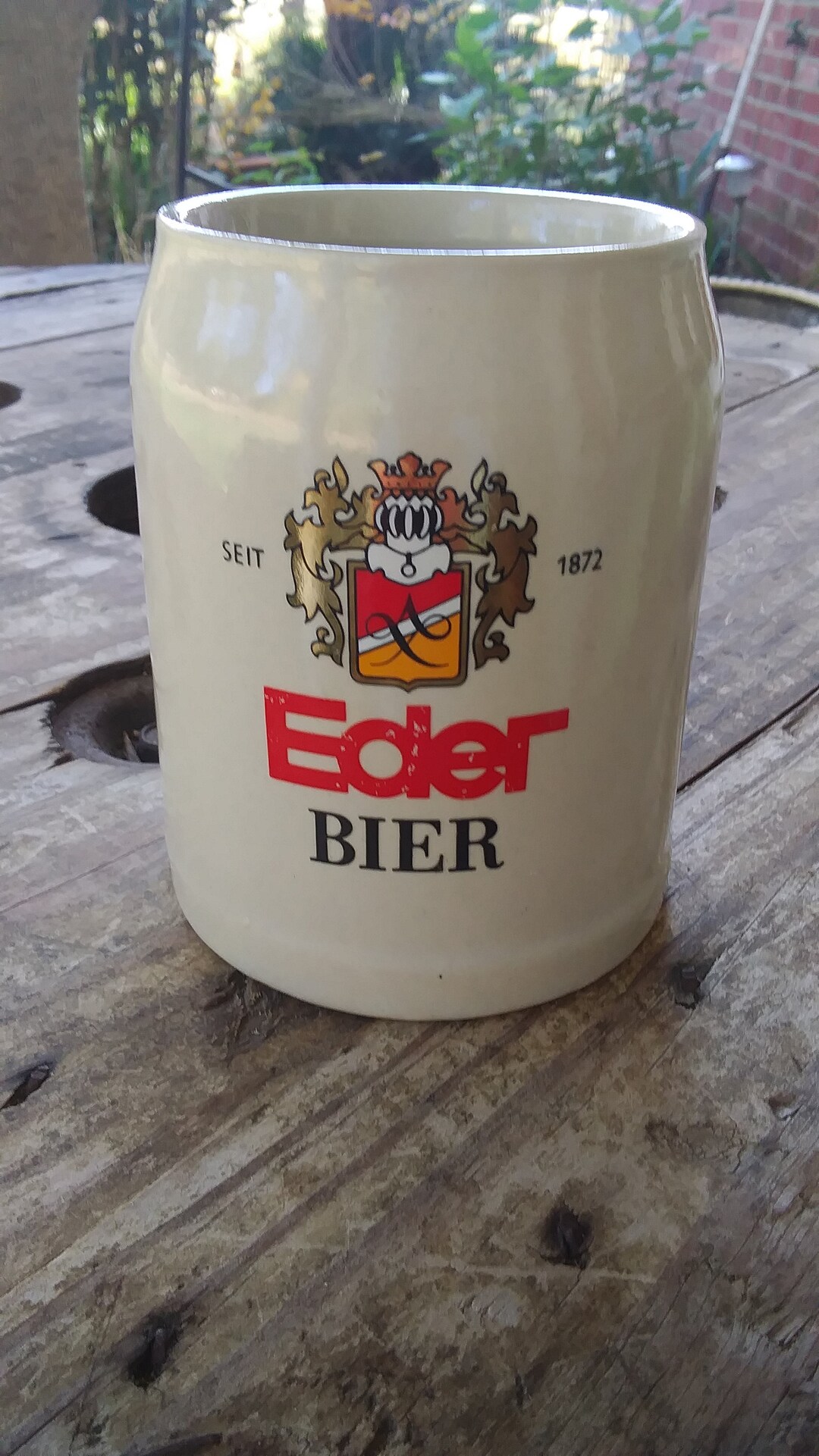 Vintage Ceramic Eder Bier Stein, 70's Made in Germany. - Etsy