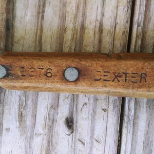 Vintage Dexter Kitchen Knife With Carbon Steel Blade, Wooden Handle - Etsy