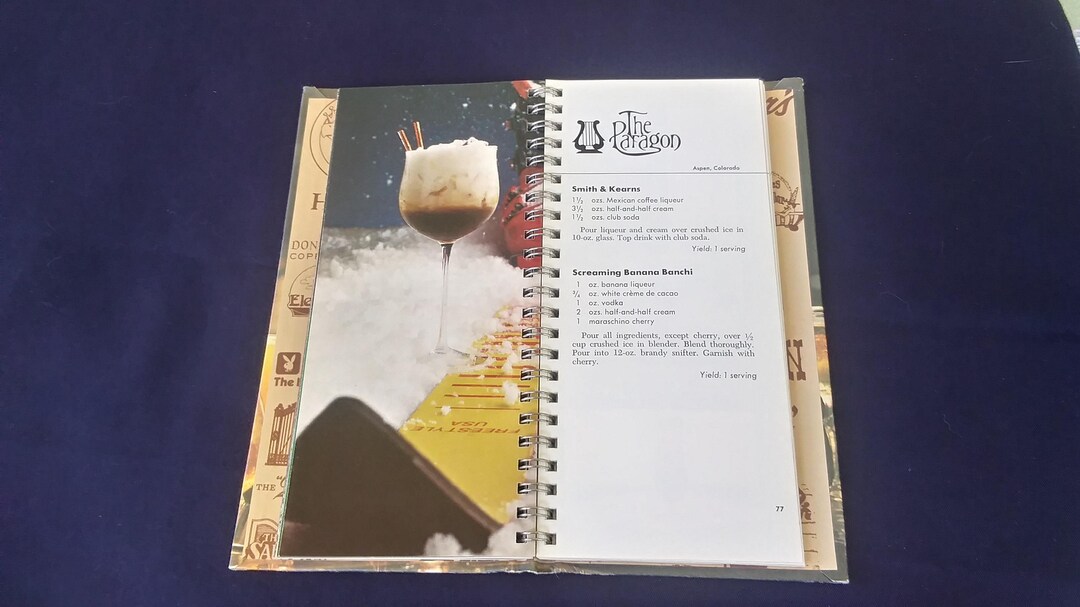 Vintage Benson & Hedges Drink Recipe Book. - Etsy