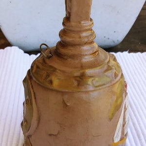 Vintage Norleans, Japan Bell. Ceramic With a Large Sail Ship on Front ...