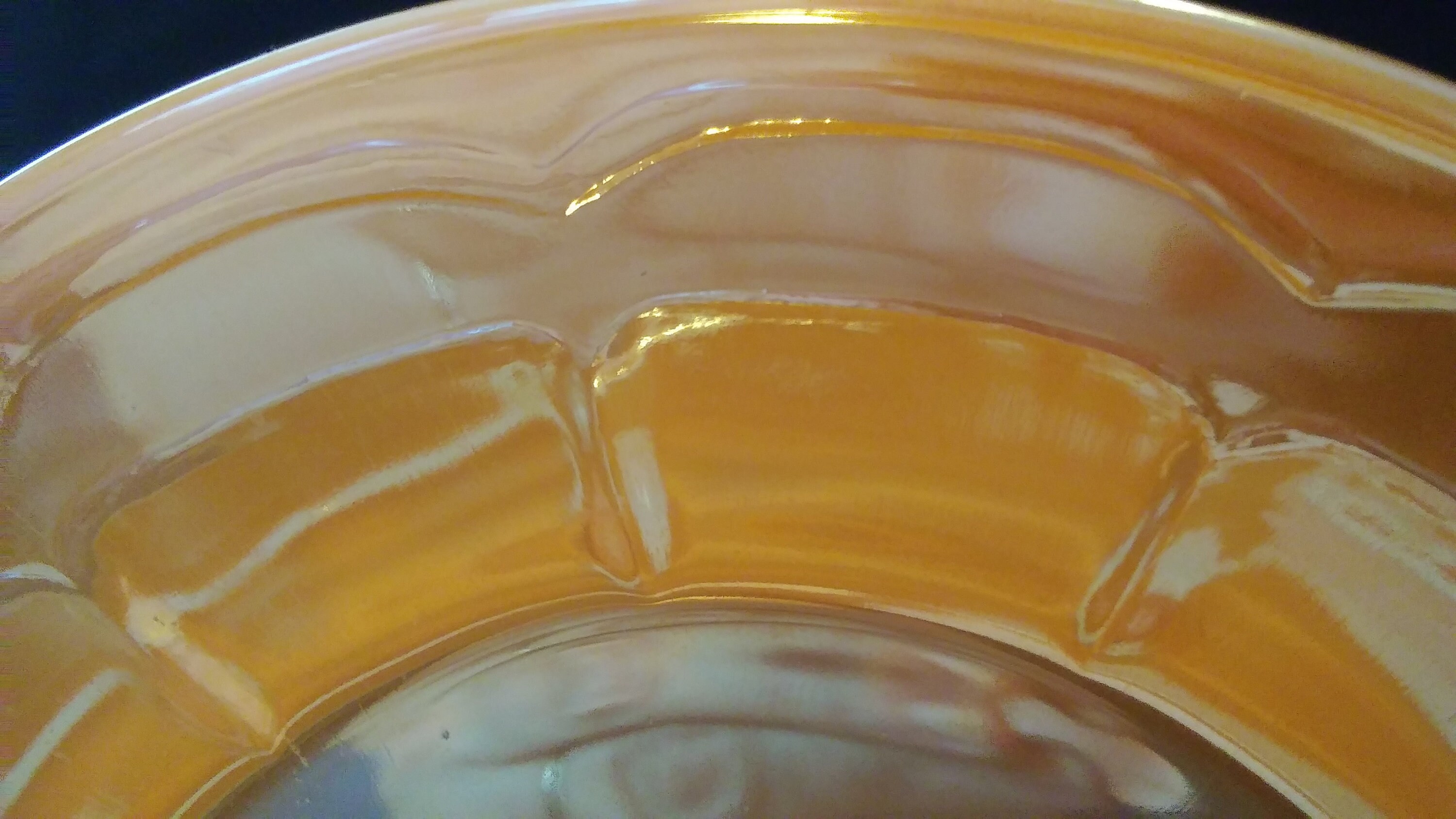 Vintage Termocrisa Peach Lusterware Lunch Plates. - Etsy