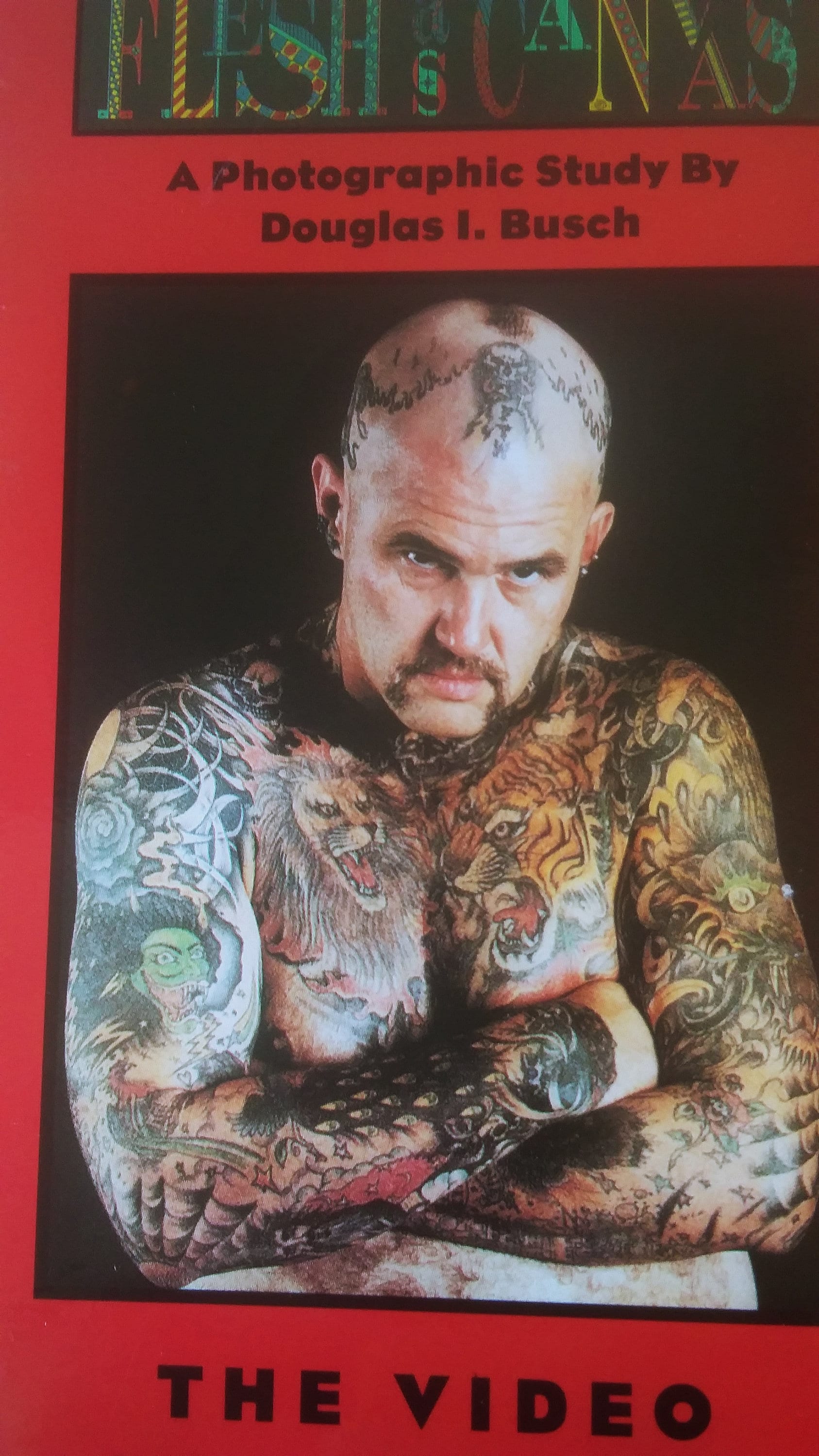 Vintage VHS Tape: Flesh as Canvas Tattoo Video. - Etsy