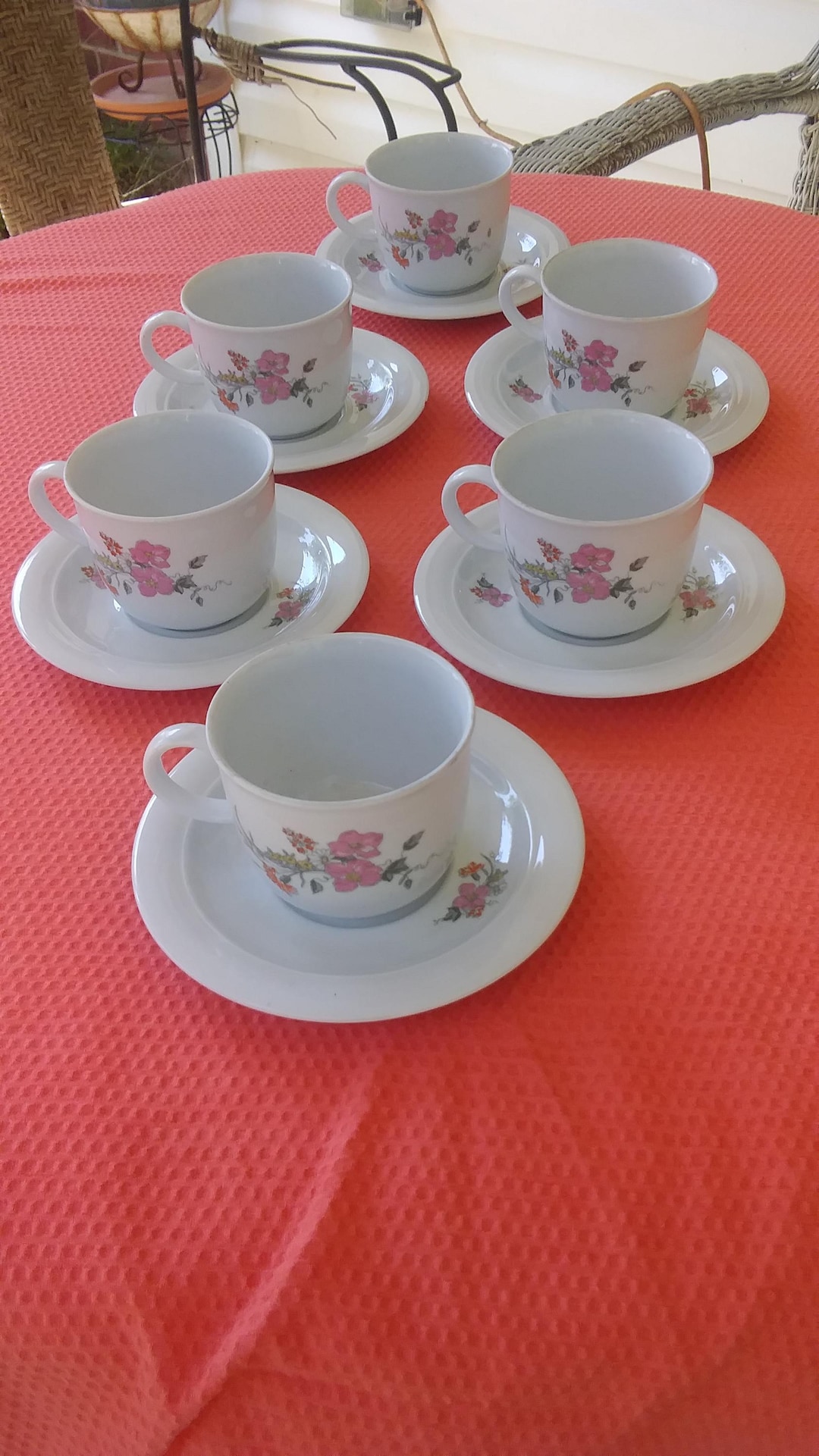 Vintage Kahla Cup & Saucer Made in East Germany, Floral Design. - Etsy