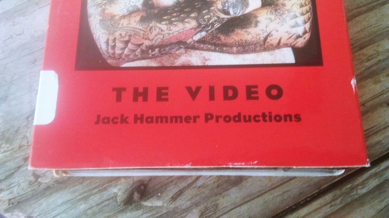 Vintage VHS Tape: Flesh as Canvas Tattoo Video. - Etsy
