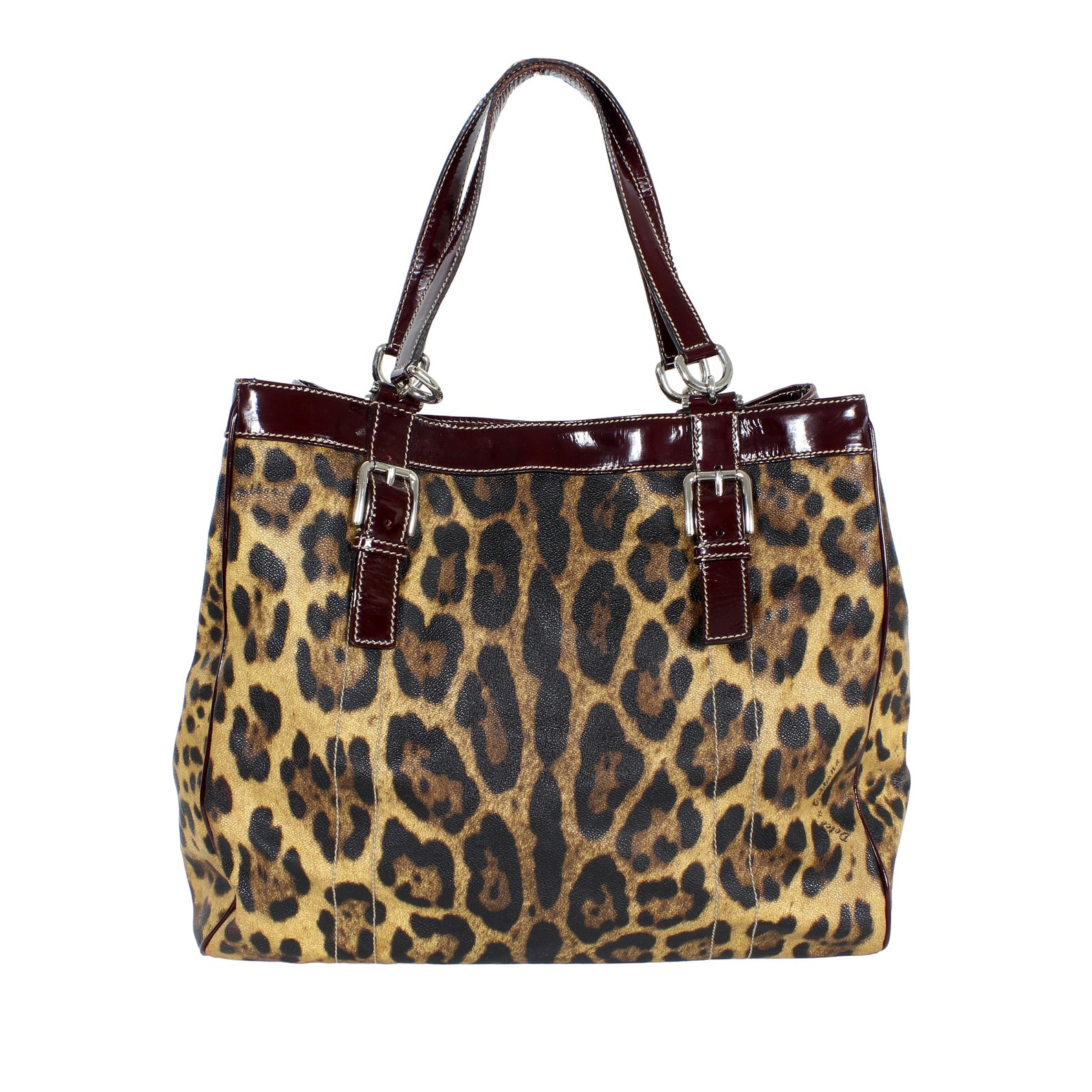 Dolce & Gabbana Miss Easy Way Leopard Print Shopper Bag 2000s - Etsy