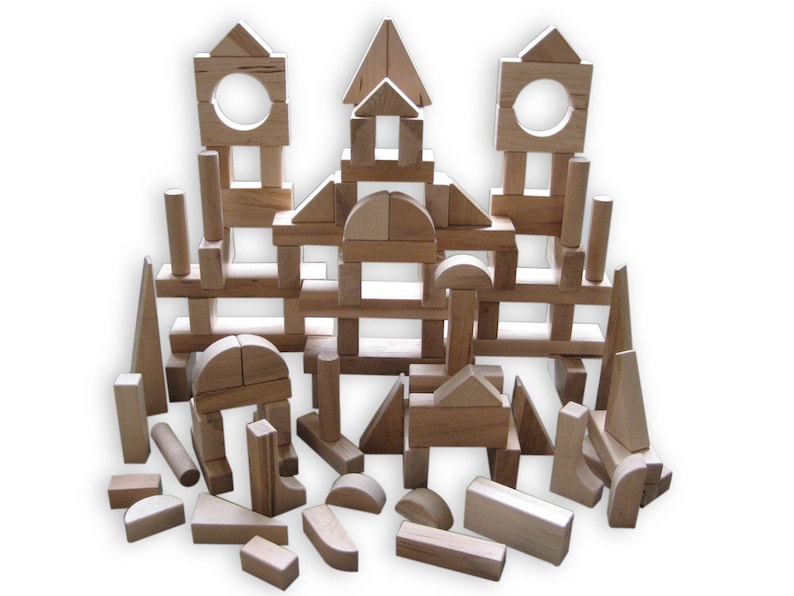 90 Piece SPECIAL SHAPES Block Set - Etsy