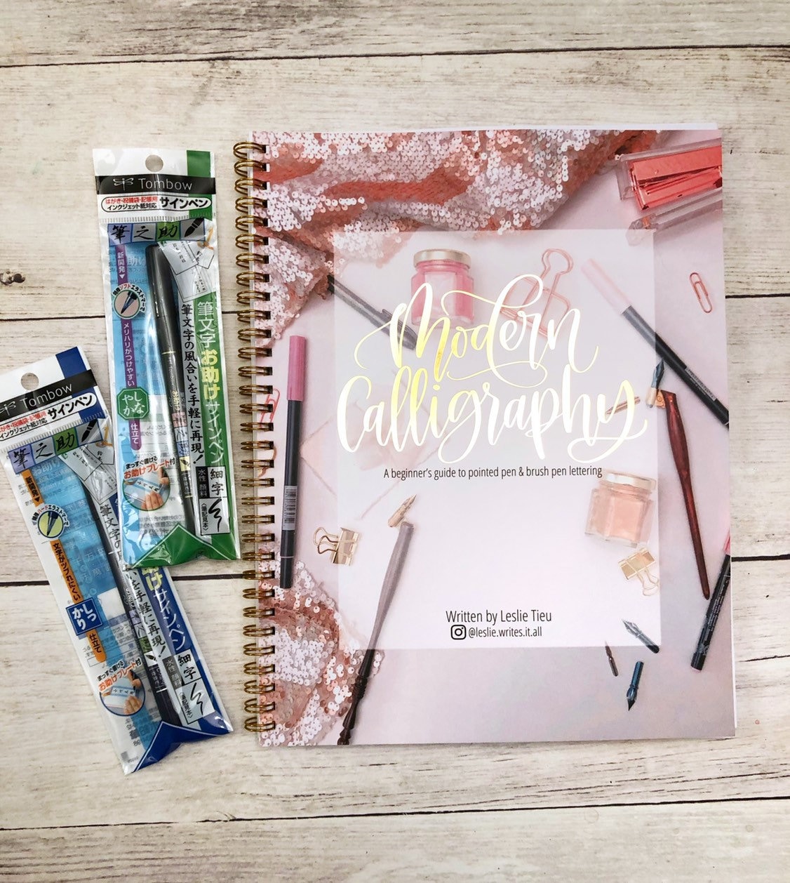 Modern Calligraphy KIT: Includes 1 Book and 2 Pens plus Bonus | Etsy