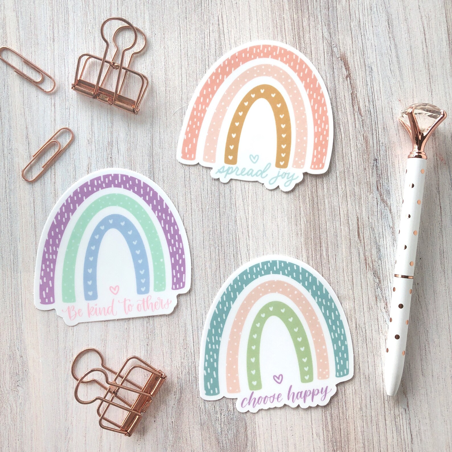 Complete Set of 12 Vinyl Sticker 3 - Etsy