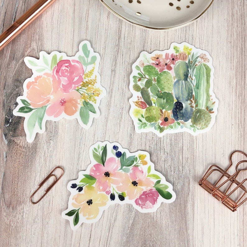 Complete Set of 12 Vinyl Sticker 3 - Etsy