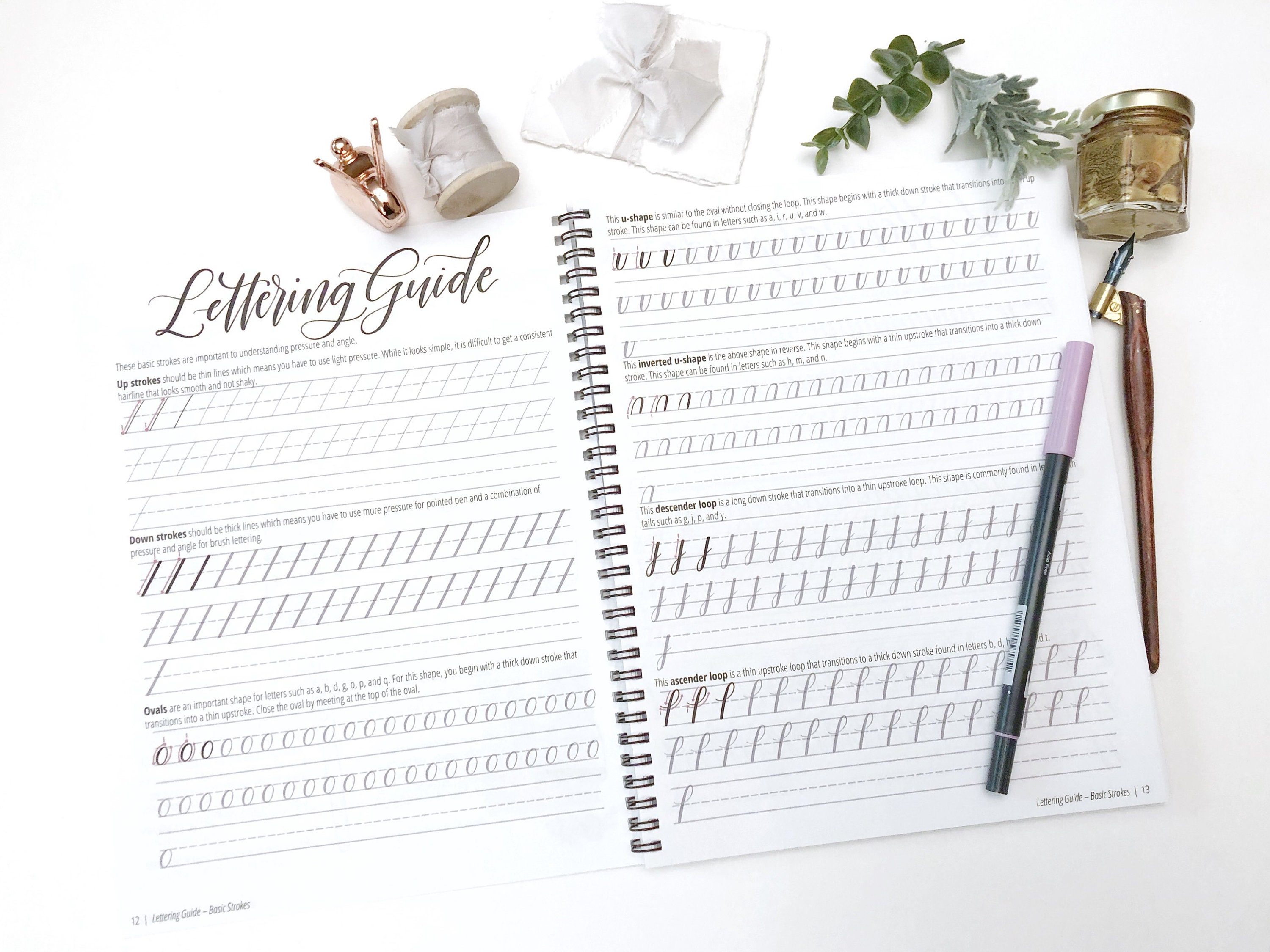 Modern Calligraphy KIT: Includes 1 Book and 2 Pens plus Bonus | Etsy