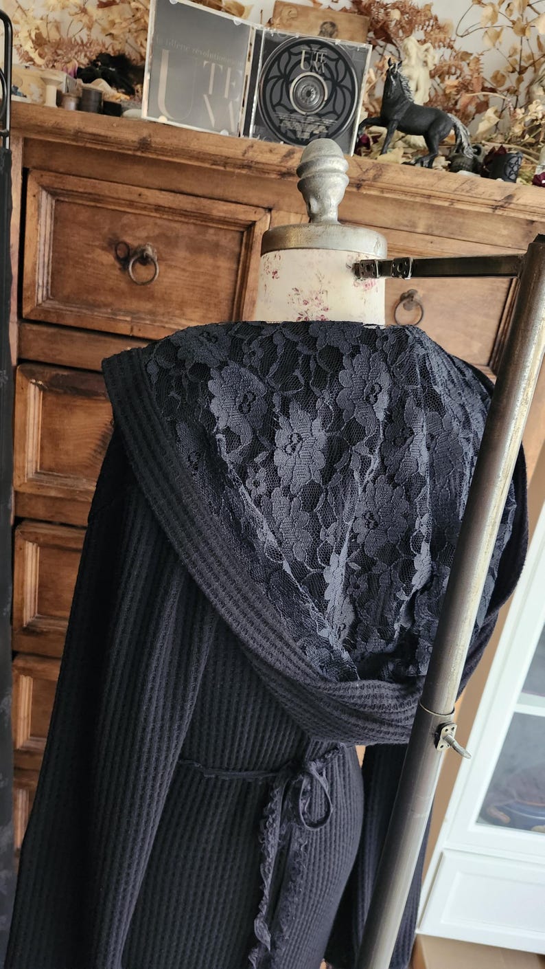 Ceremonial Magick Witch Robe / Fairy Coat / Ritual Robe / Wicca Cloak ...