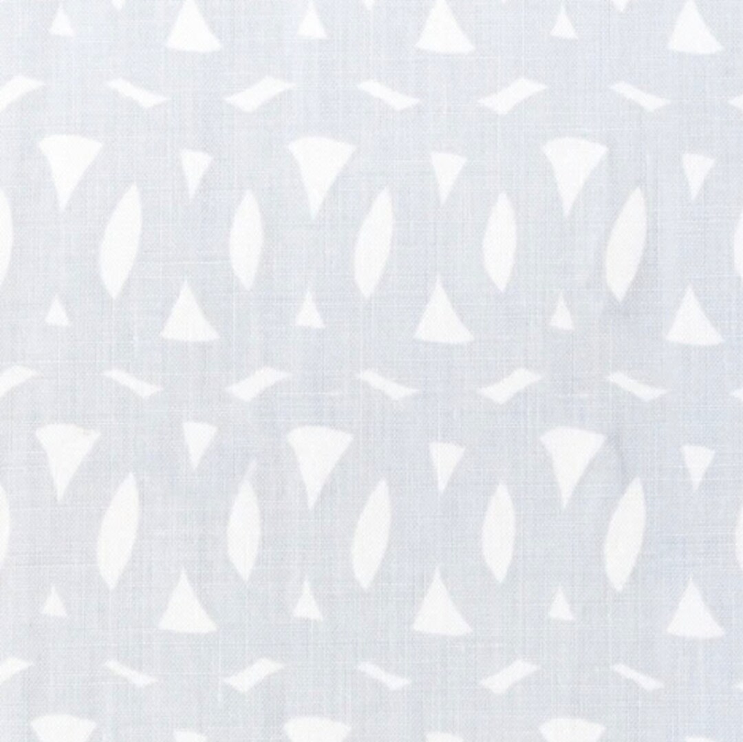 10" X 22" Caroline Cecil Textiles Loop Grey Oyster Pillow (double Sided ...