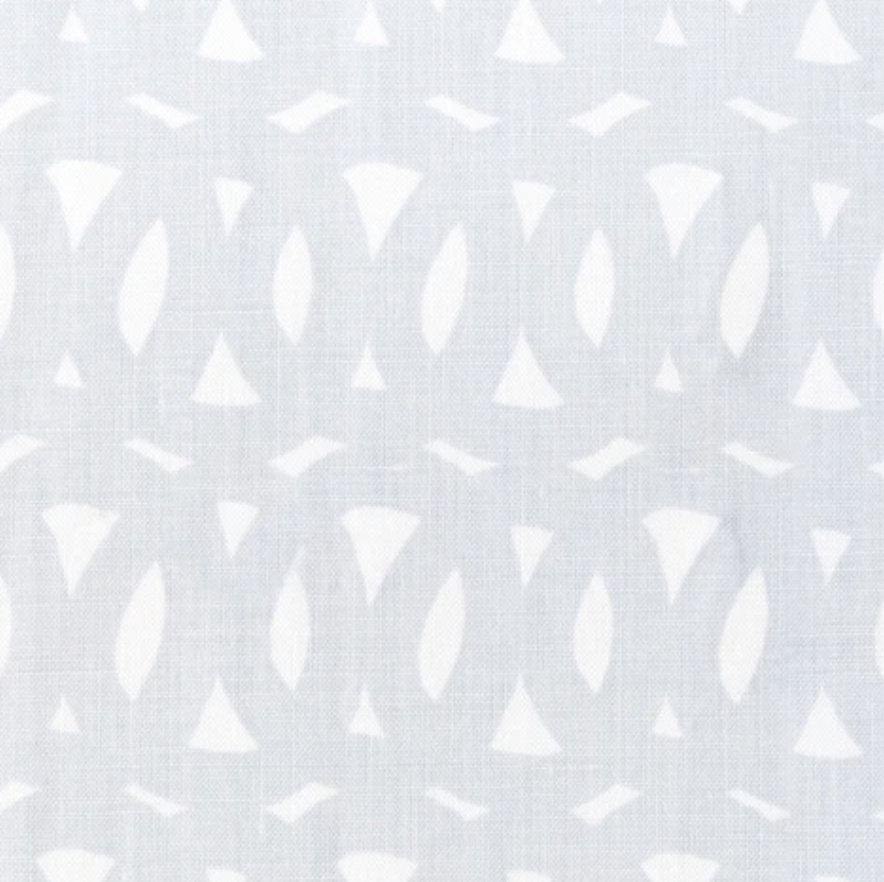 10" X 22" Caroline Cecil Textiles Loop Grey Oyster Pillow (double Sided ...