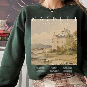 Shakespeare Macbeth Sweatshirt * Literature Literary Bookish Shirt ...