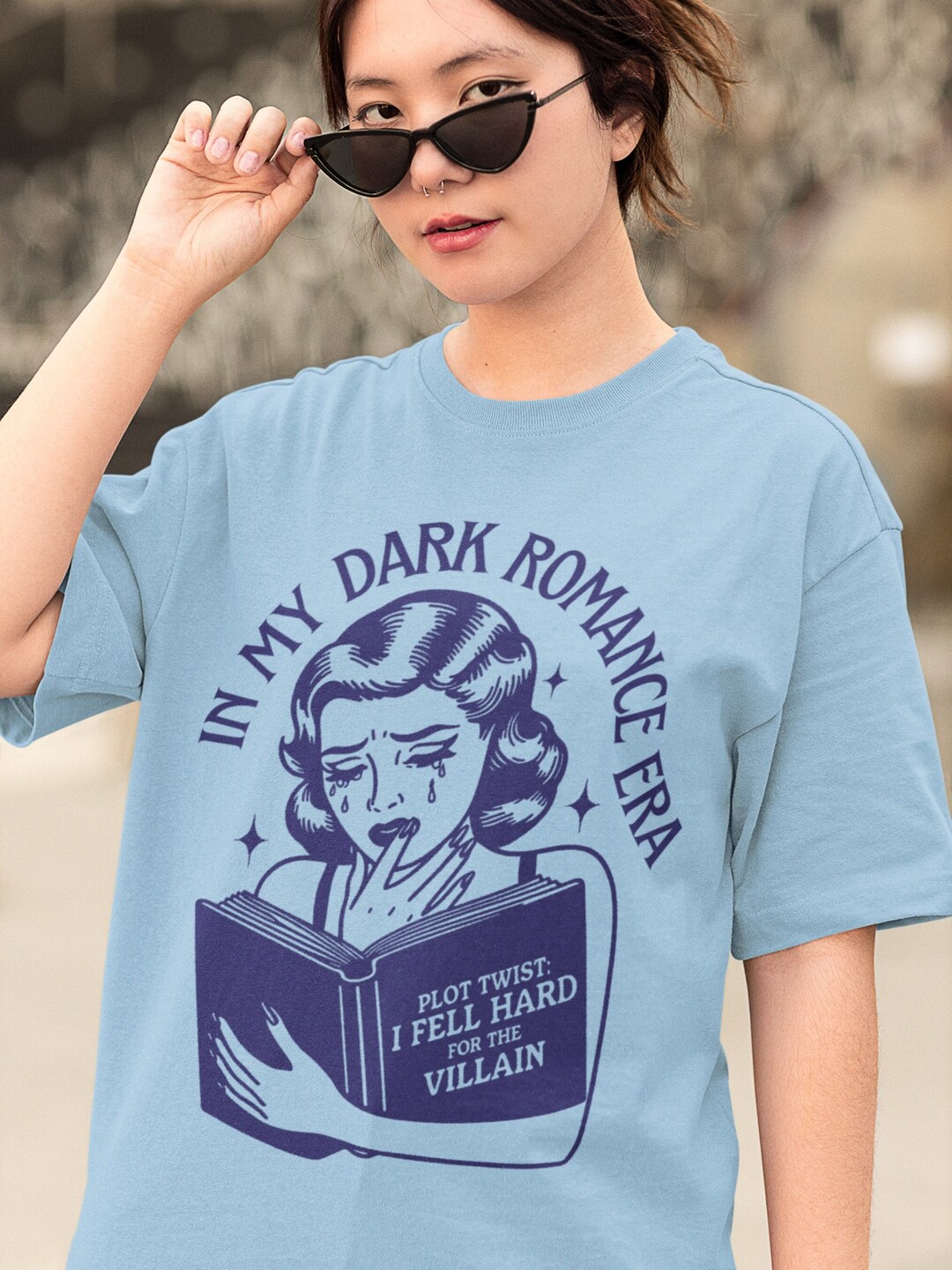 In My Dark Romance Era Villain Lover Bookish Shirt * Enemies to Lovers Morally Grey Spicy Book ...