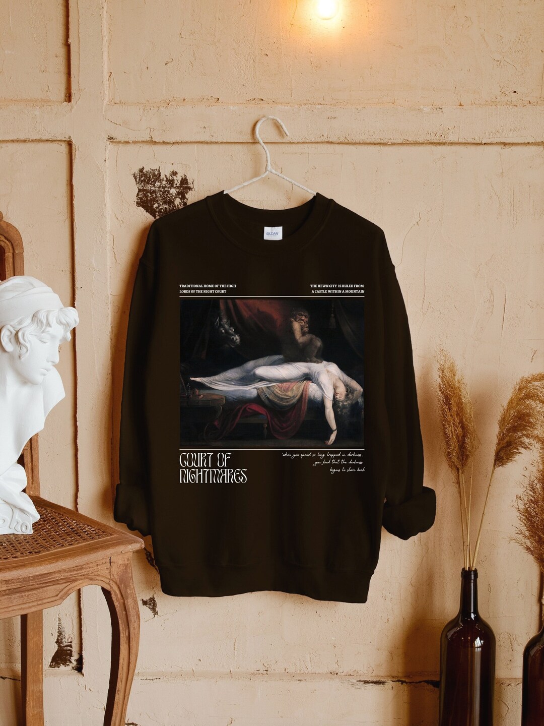 ACOTAR ACOMAF Court of Nightmares SJM Merch Sweatshirt * Inner Circle ...
