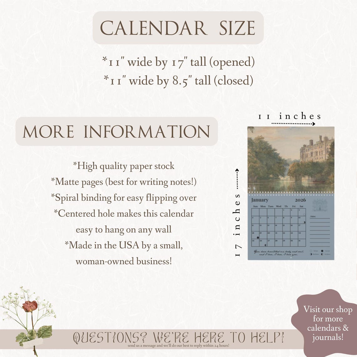 Medieval Muse Wall Calendar 2026 Pre-raphaelite Medievalcore Art ...
