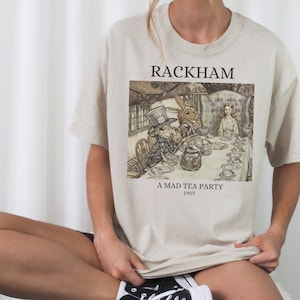 Arthur Rackham Alice in Wonderland Tea Party Mad Hatter Illustration ...