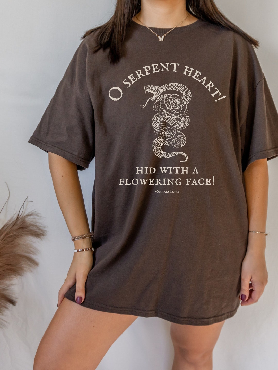 Shakespeare Romeo and Juliet Gothic Serpent Tee Shirt Tshirt Bookish ...