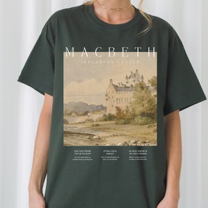 Shakespeare Macbeth Tee Shirt Tshirt * Literature Literary Bookish ...