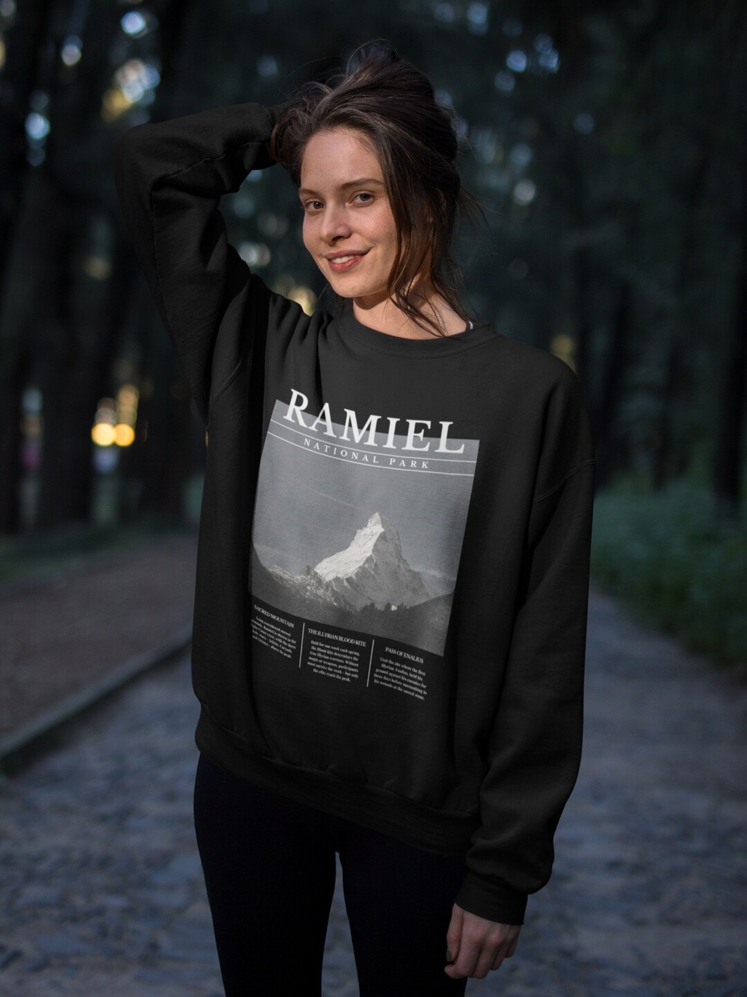 ACOTAR ACOSF Ramiel National Park Sweatshirt Blood Rite - Etsy