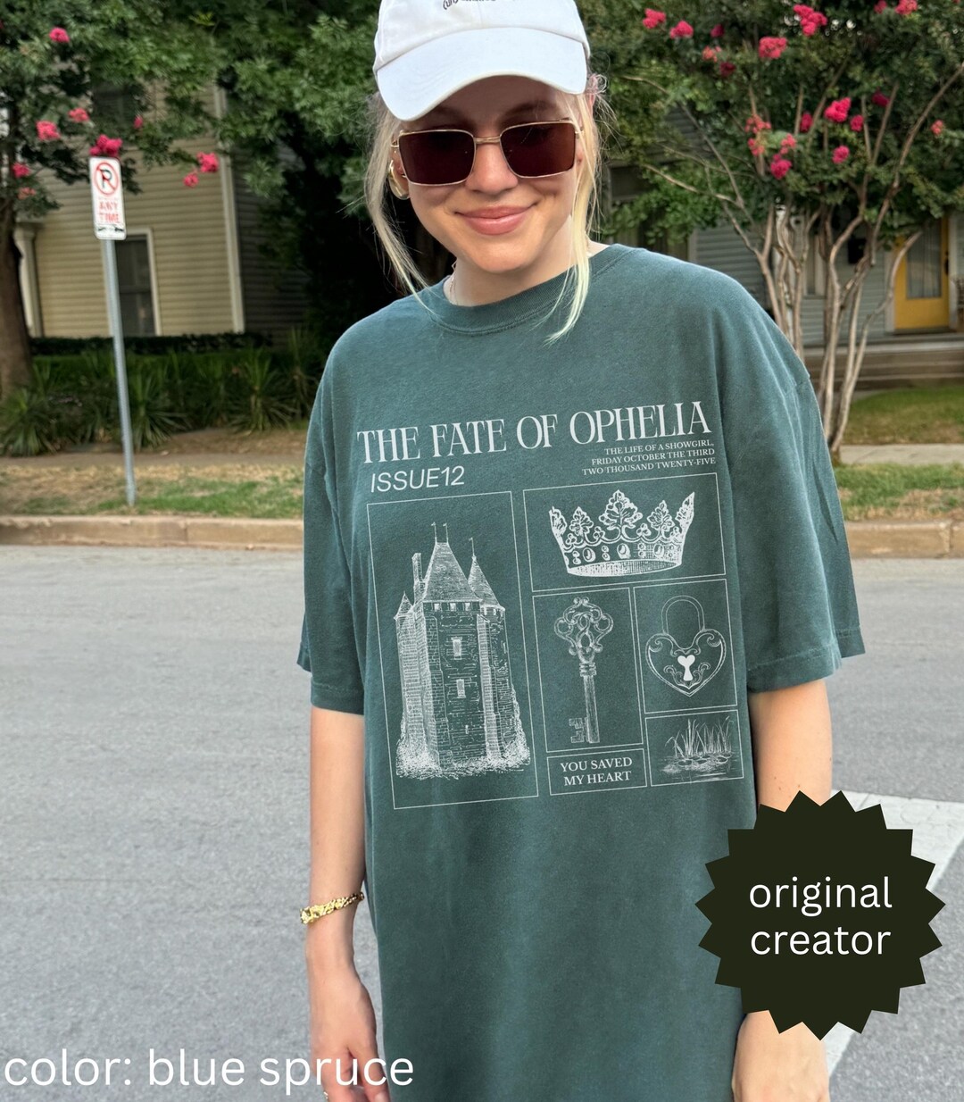 Shakespeare Ophelia Hamlet Comfort Colors Tee Fate in My Showgirl Era ...