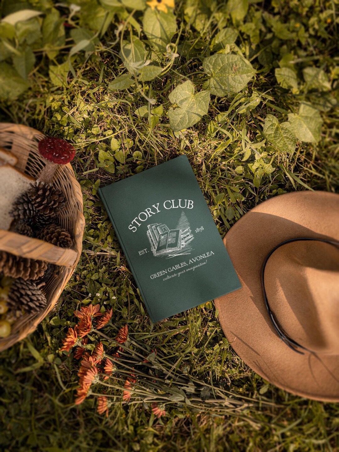 Anne of Green Gables Story Book Club Hardcover Journal * Cottagecore ...