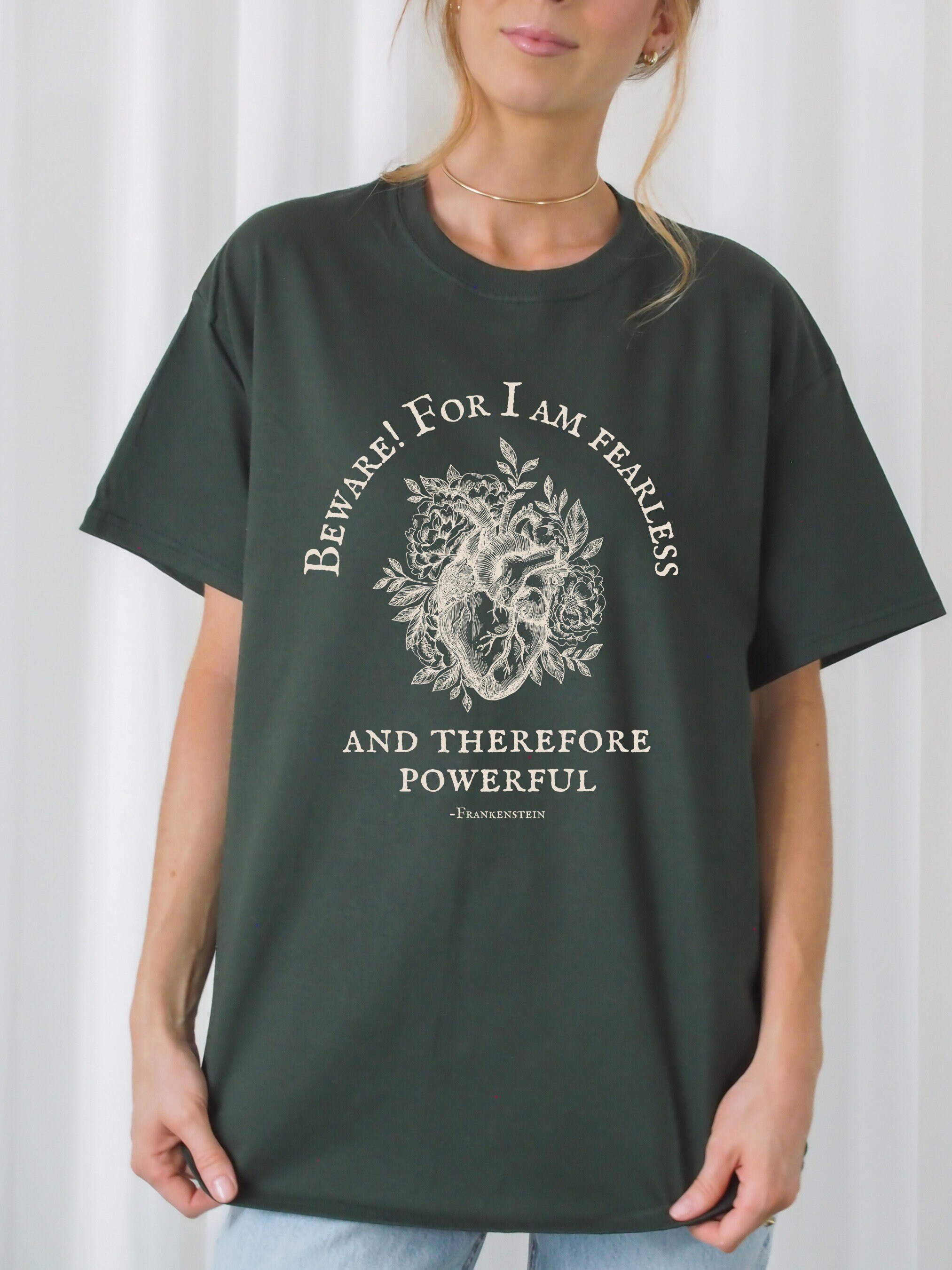 Beware for I am fearless and therefore powerful * Frankenstein Mary ...