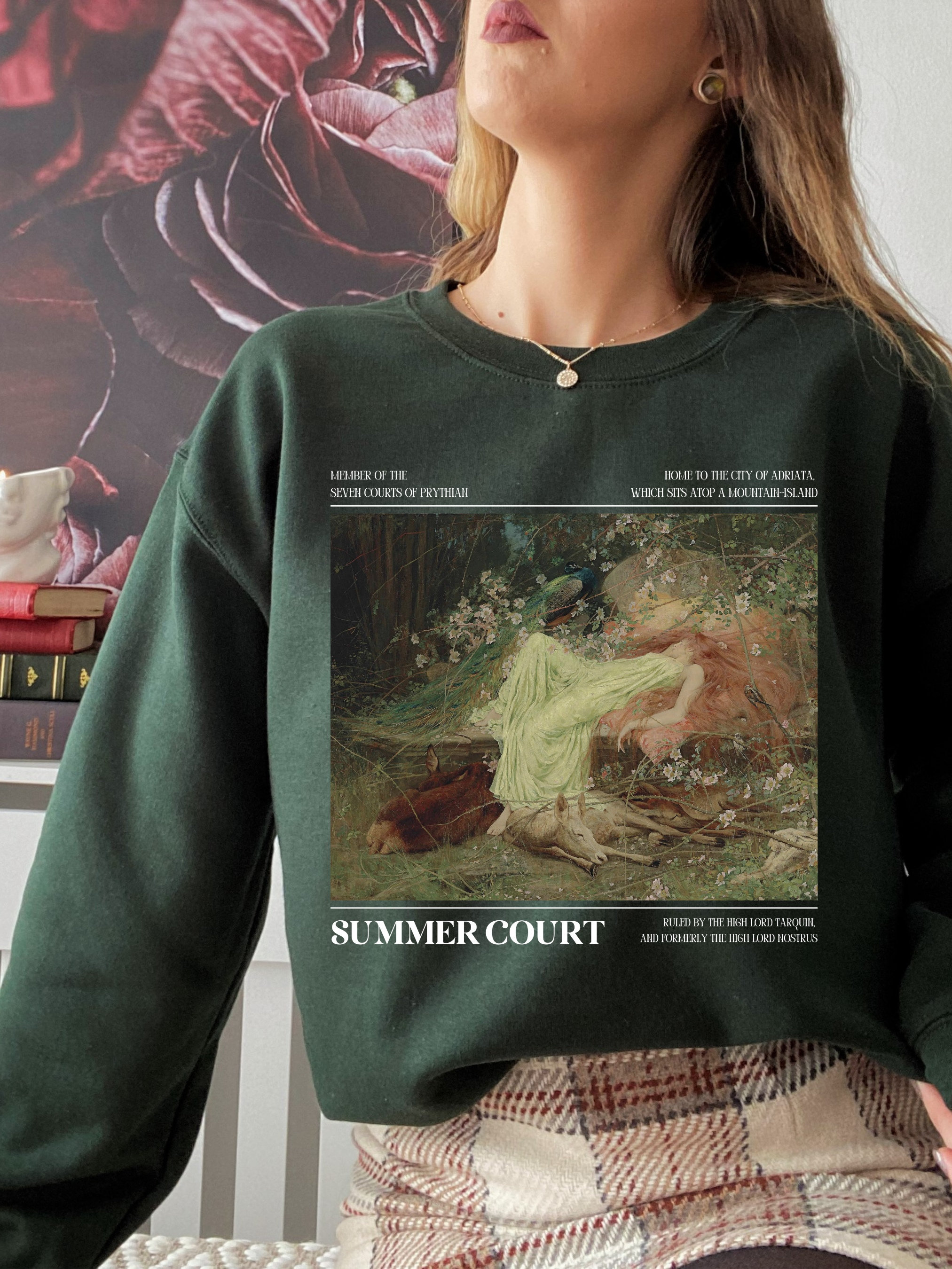 ACOTAR A Court of Thorns and Roses SJM Merch Sweatshirt Summer Court ...
