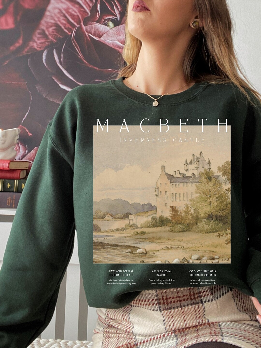 Shakespeare Macbeth Sweatshirt * Literature Literary Bookish Shirt ...