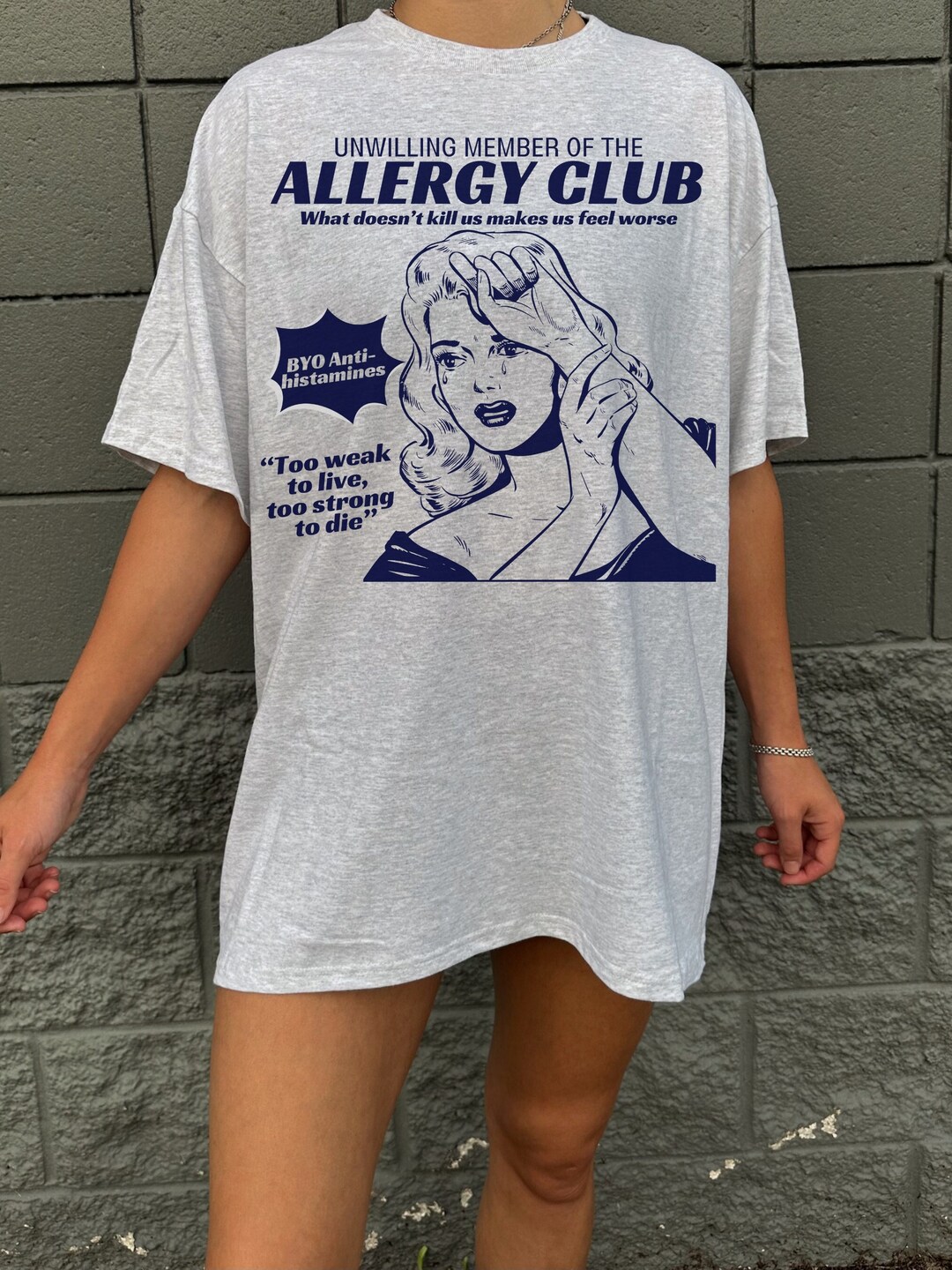 Allergy Club Anti Allergen Antihistamine Allergic Gluten Peanuts Nuts ...
