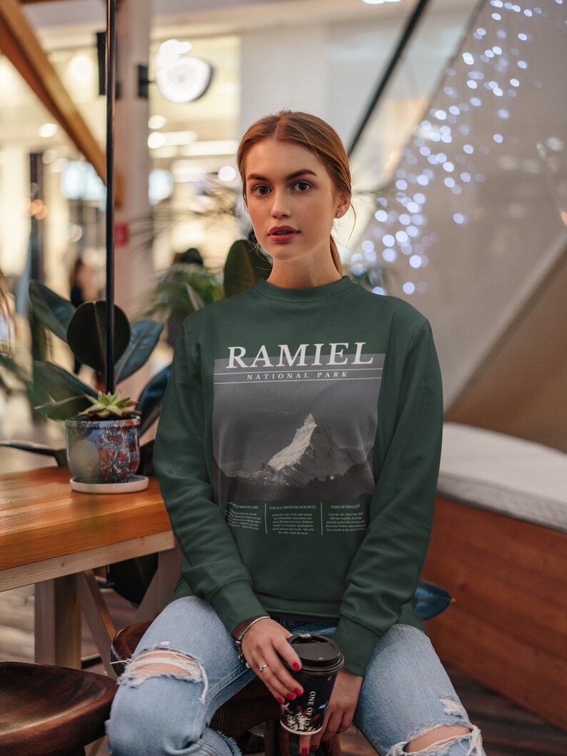 ACOTAR ACOSF Ramiel National Park Sweatshirt Blood Rite Valkyries Nesta ...